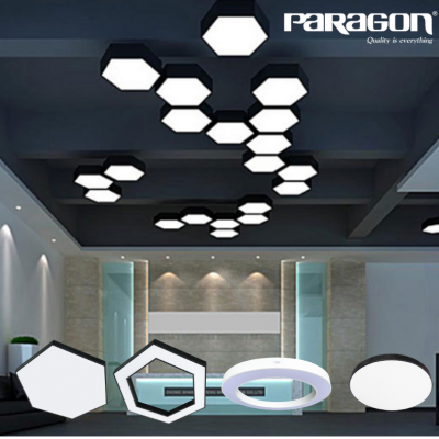 Make a statement with Circular & Hexagon Pendant Lighting - Paragon