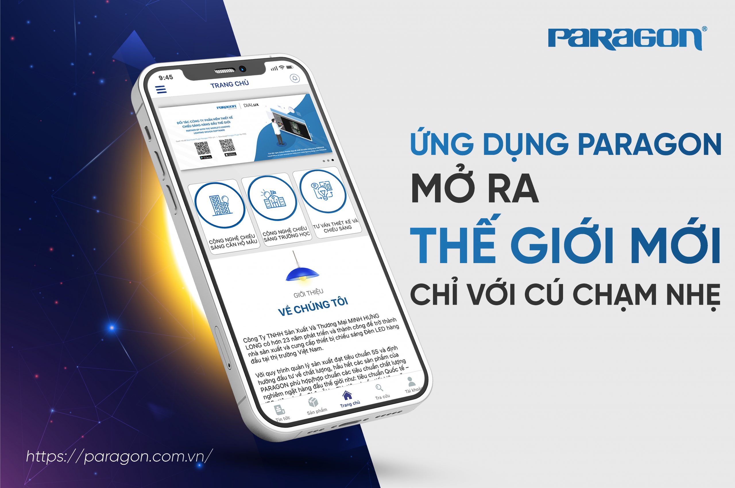 ỨNG DỤNG PARAGON – APP PARAGON - Paragon