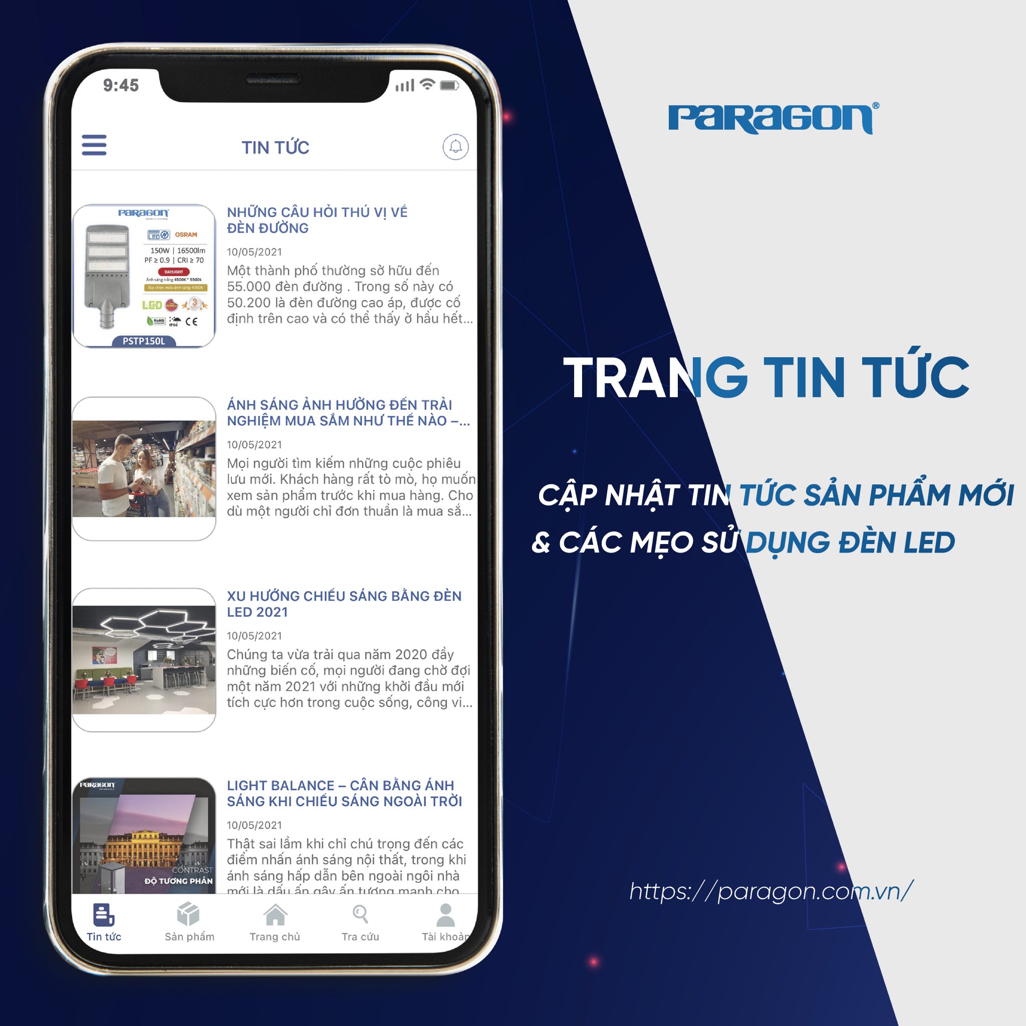 Ứng dụng Paragon – APP PARAGON - Paragon
