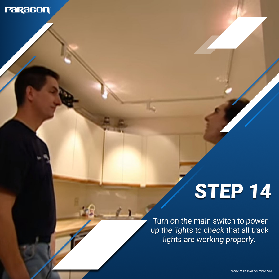LED TRACK LIGHT INSTALLATION INSTRUCTIONS - Paragon