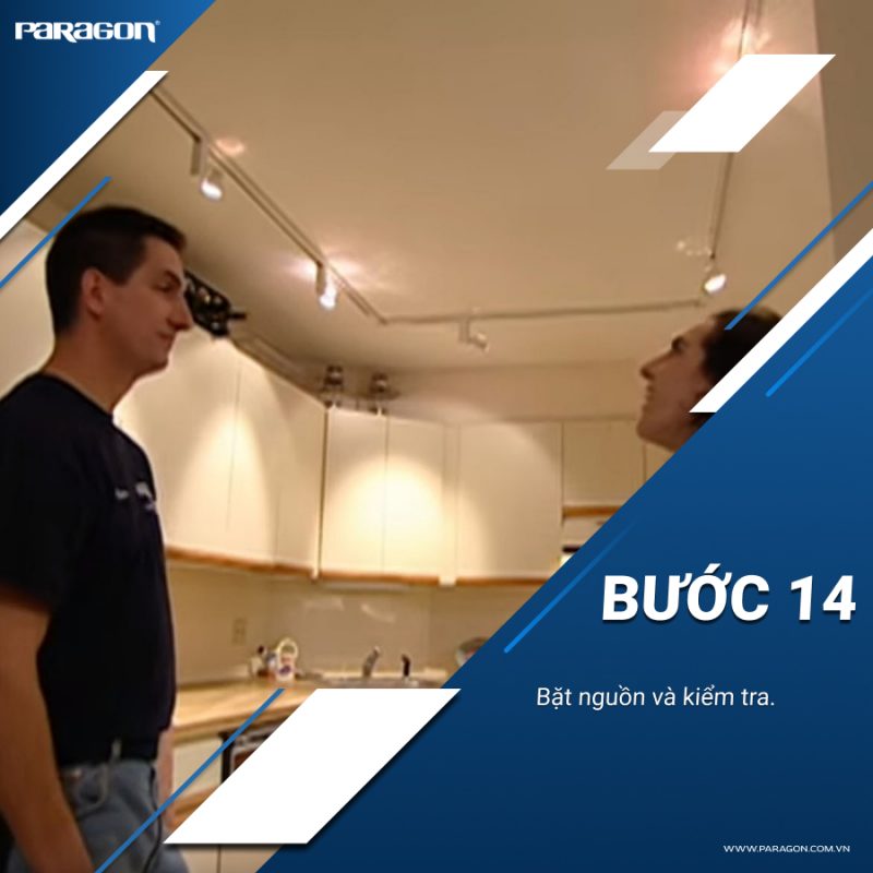 CÁCH LẮP ĐẶT ĐÈN RỌI RAY - Paragon