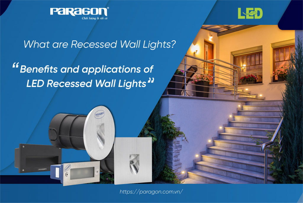 What is a Recessed Wall Light and its applications - Paragon