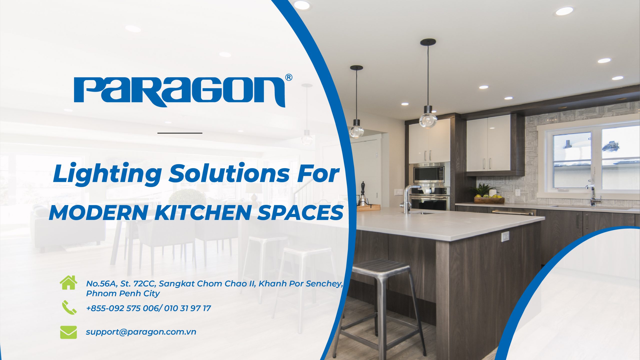 LIGHTING SOLUTIONS FOR MODERN KITCHEN SPACE - Paragon LIGHTING ...